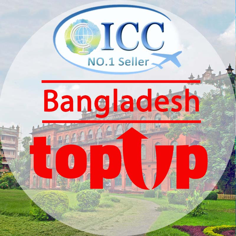 ICC-Top Up- Bangladesh 1- 30 Days Unlimited Data — International Card Center